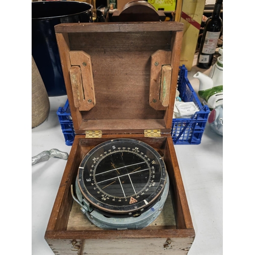 1944 P10 Compass From A Spitfire Or Hurricane