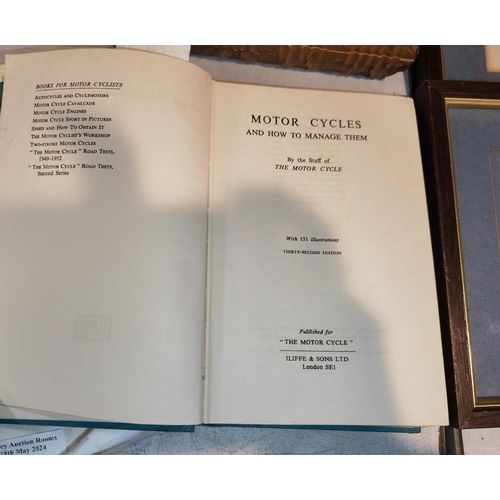 Motorcycle Book How To Manage Then 1954