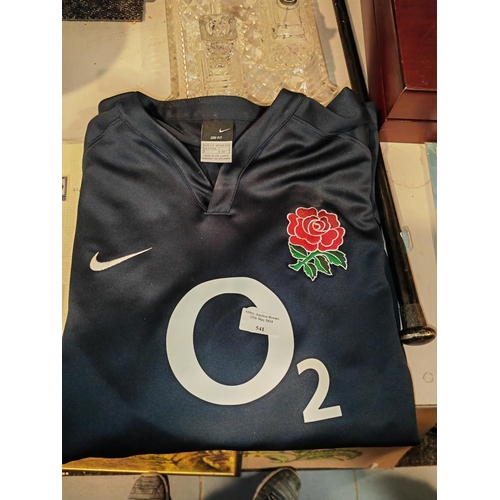 England Nike Rugby Shirt Xxl