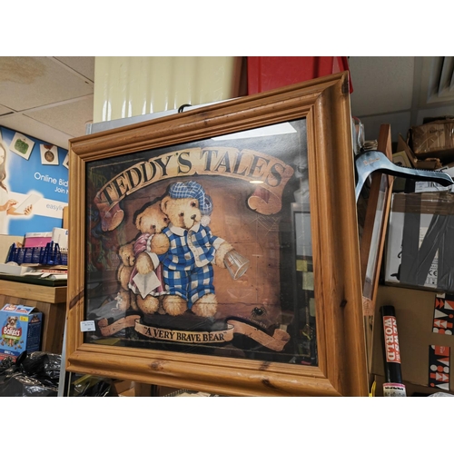 Framed Teddy Tales Print