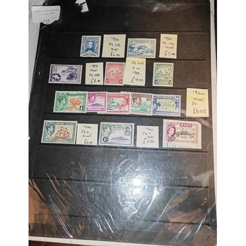 Stamps Commonwealth Older Issue On 4 Pages