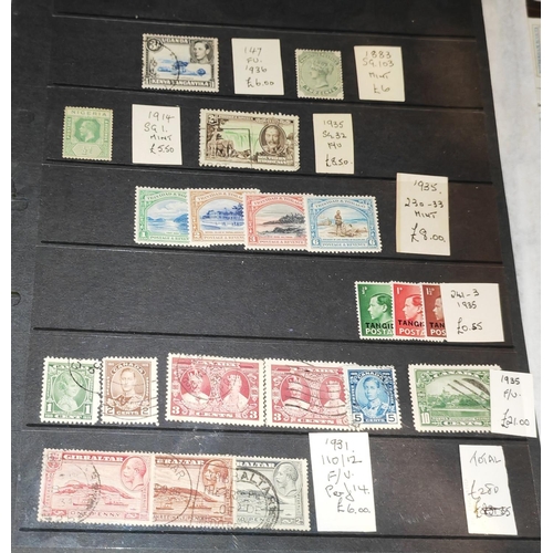 Stamps Commonwealth Older Issue On 4 Pages