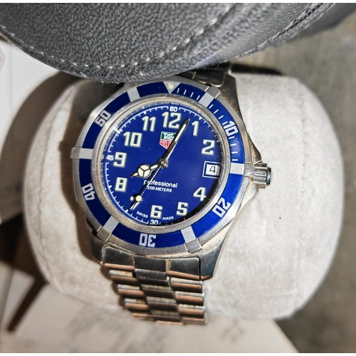 Tag Heuer Gents Watch Working In Box With Instructions And Service ...