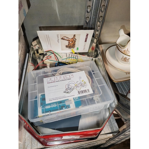 Fritzing Cosmic Ray Gun Starter Kit With Arduino Uno