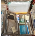 United Onboard Kit And 5 Airport Travel Pouches