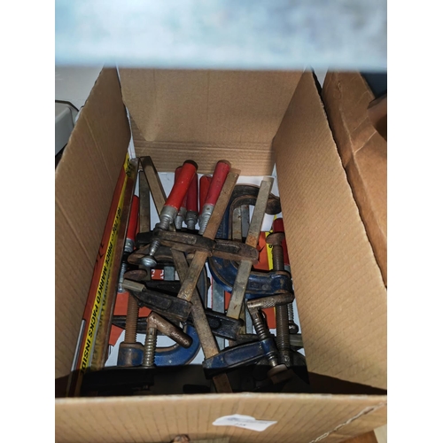 12 Assorted Clamps