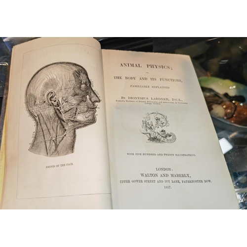 Book Animal Physics By Dionysius Lardner, 1857 Inscribed By Previous ...