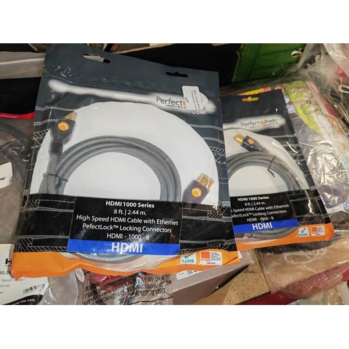4 Hdmi Cables Unused And In Packaging