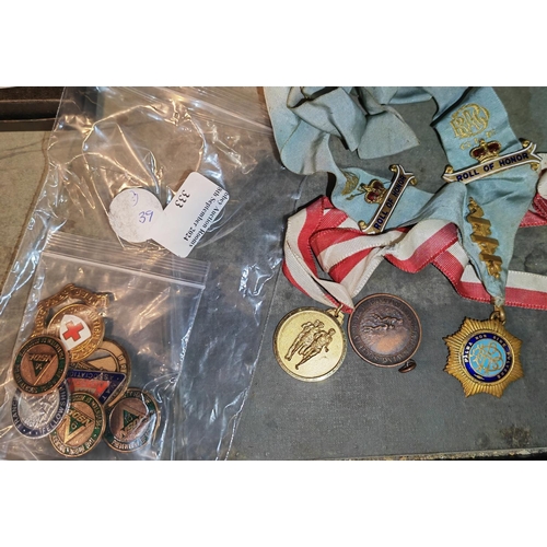 Bag Of Medals And Badges