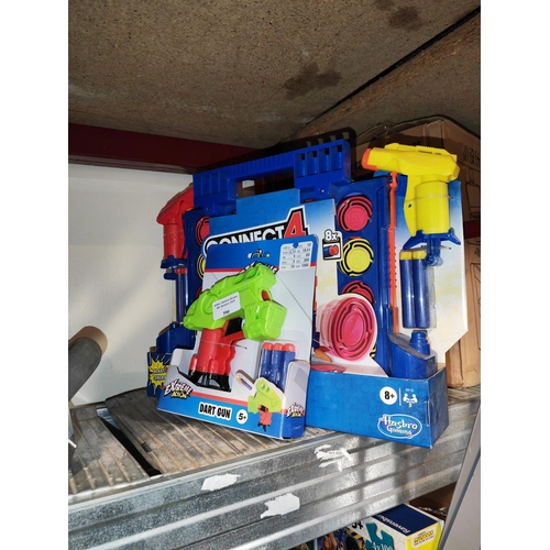 Connect 4 Blast And Small Dart Gun