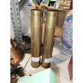 2 Ww2 1943 Brass Shell Cases