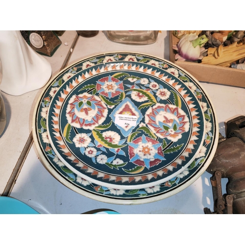 One Large One Medium Sided Turkish Plates