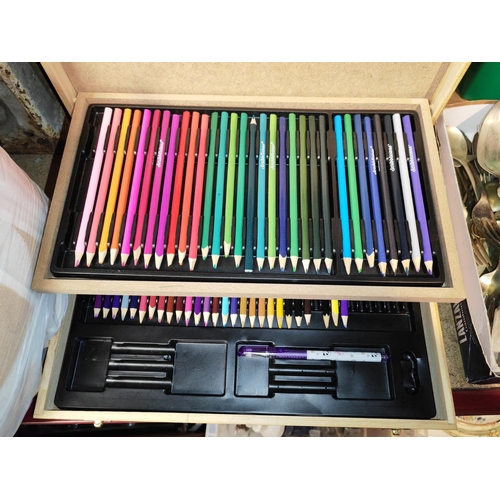 Scribblicious Pencil Set And Daler & Rowley Acrylic Paints
