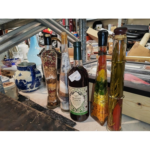 Selection Of Display Bottles
