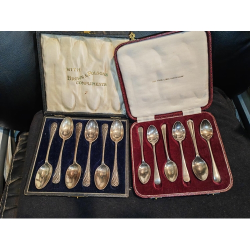 2 Sets Of Teaspoons