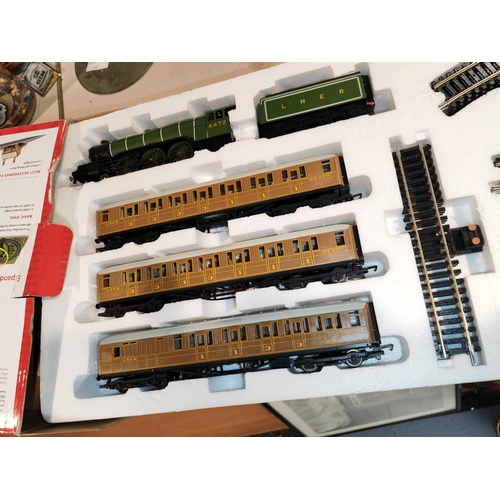 Hornby Flying Scotsman Train Set Boxed