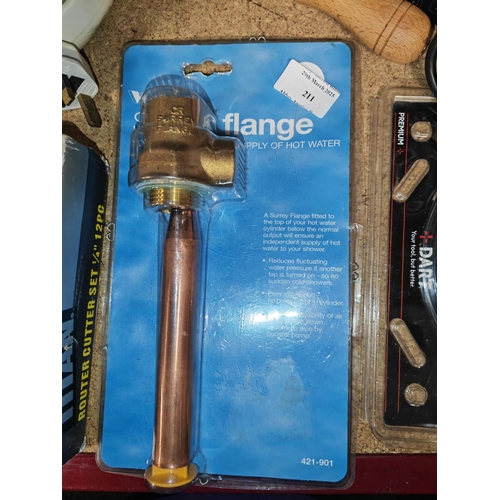 Unused Wickes Copper Flange In Packaging