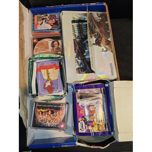 Box Of Collectable Trading Cards