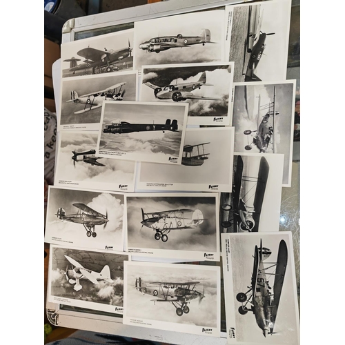 Selection Of Airplane Real Photo Postcards
