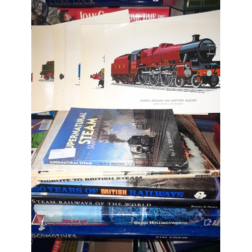 Stack Of Railway Books