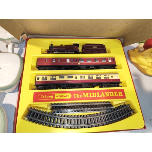 Triang Hornby Midlander Train Set In Box