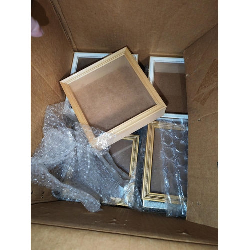 Box Of Hand Made Small Display Cases