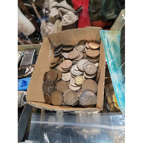 Tub Of Old Coins