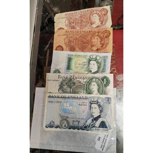 5 Various Bank Notes
