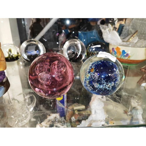 2 Large Paperweights