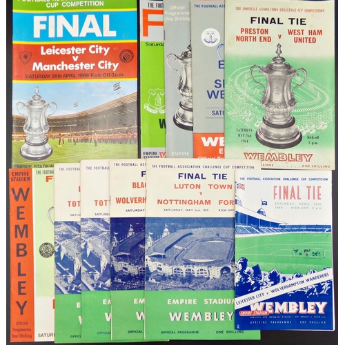 1949 FA Cup final football programme Leicester City v Wolverhampton ...