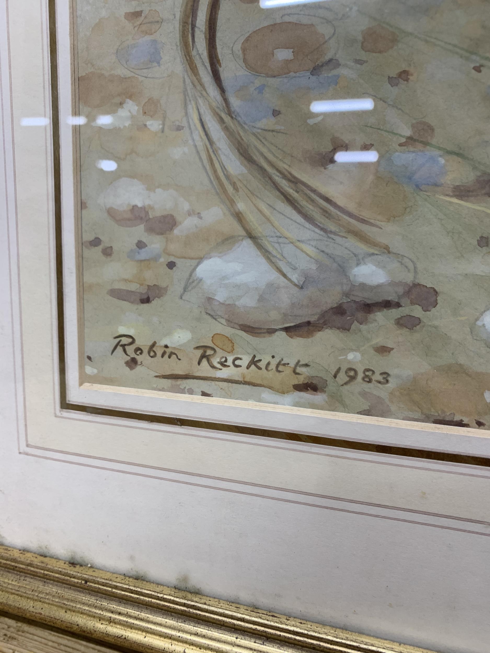 Robin Reckitt (British, 1928) - 'Goldfinches', signed and dated 1983 ...