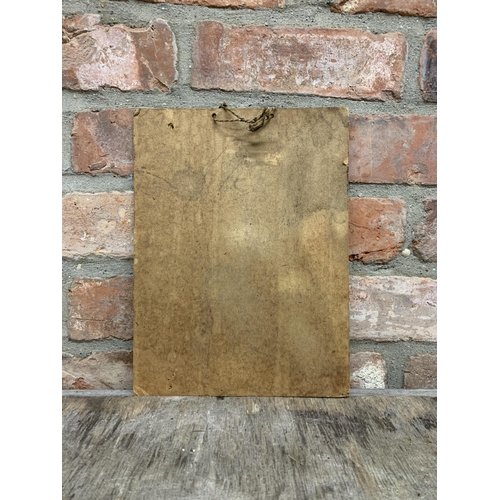 Antique 'Dandy Shandy' cardboard advertising sign with football player ...