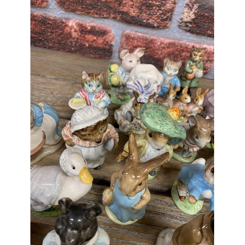 Very large collection of Beswick Beatrice Potter figures (38)