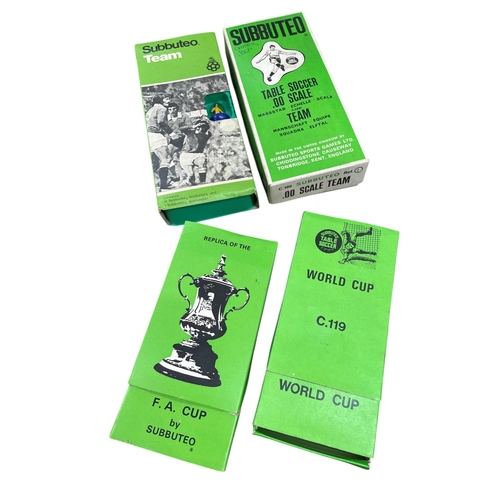 Large collection of vintage Subbuteo to include Continental Club ...