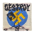 British Punk inspired Vivienne Westwood 'Destroy' Swastika fabric ...