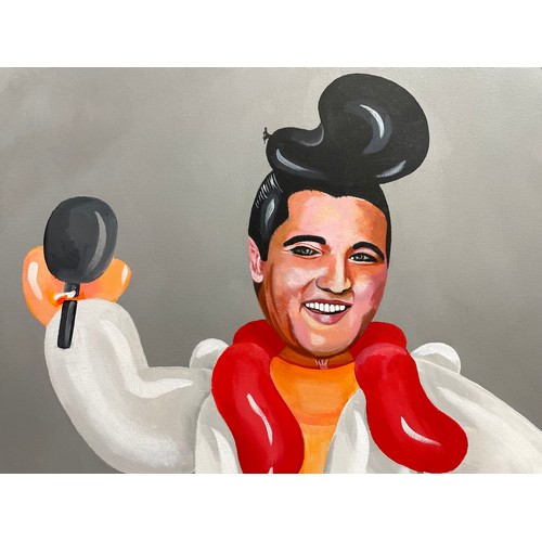 Michael R Tandy (b. 1942) 'The Camp Art Series' Elvis Presley ...