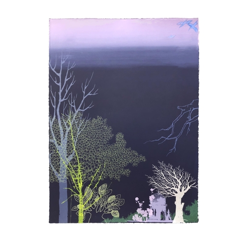 Chitra Parvathy Merchant - Night VII, Signed, Limited Edition Fine Art ...