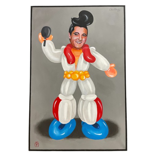 Michael R Tandy (b. 1942) 'The Camp Art Series' Elvis Presley ...