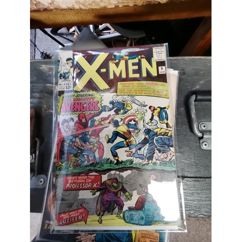 x2 Daredevil Marvel comics 1965 and 1963 plus x4 X-men comics - Uncanny ...