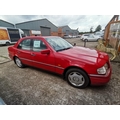 1994 Mercedes-Benz C-Class Saloon C200 Elegance, red, first registered ...