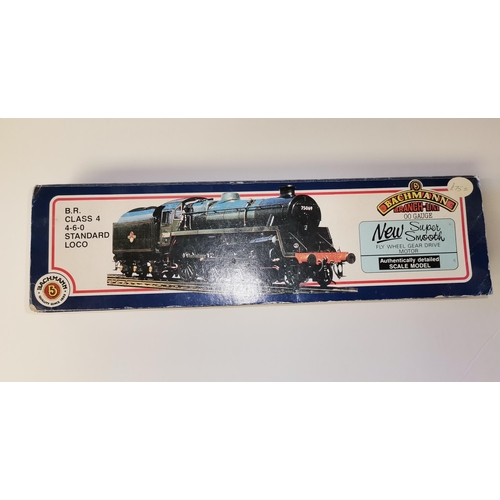Bachmann 00 Gauge BR Class 4 4-6-0 standard loco scale model train in ...