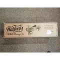 Boxed Halfords Toy classic white racing car 77.5cm x 21cm x 18cm metal ...
