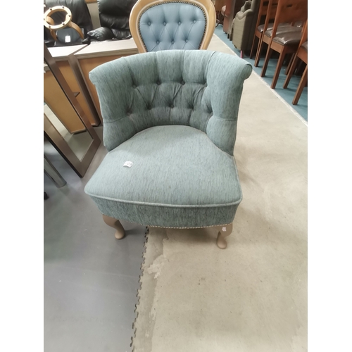 Stuart Jones Bellini chair plus button back nursing chair