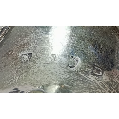 A George II silver cream jug, maker's mark [?M] heavily rubbed ...