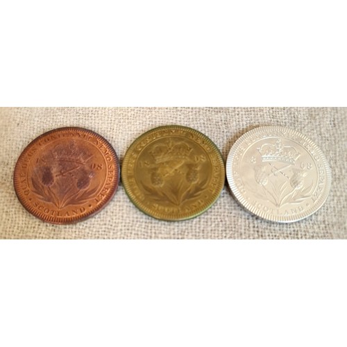 A collection of coins and tokens to include 1813 Three Pence Token ...