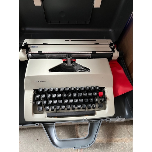 A Consul portable typewriter