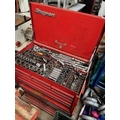 A 10 Drawer Snap-on-Tool Box complete with a large quantity of both ...