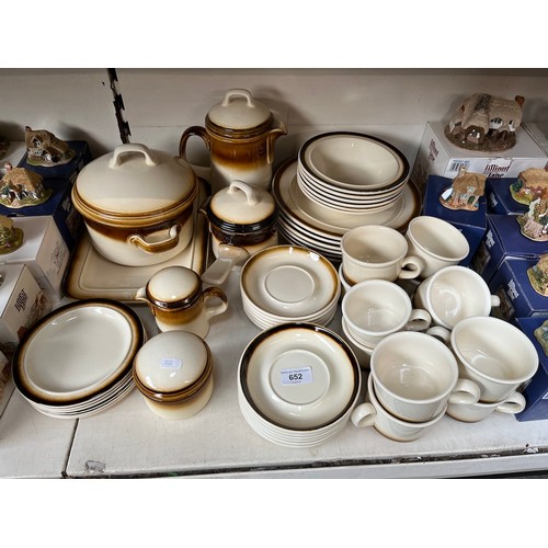 Kerry Celtic Ironstone dinner wares - appx 51 pieces including ...