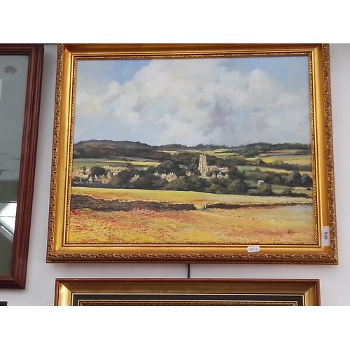 Alan King Atkin of Malvern (British, 1946-2013), "High on the Cotswold ...