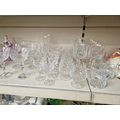 Selection of glassware